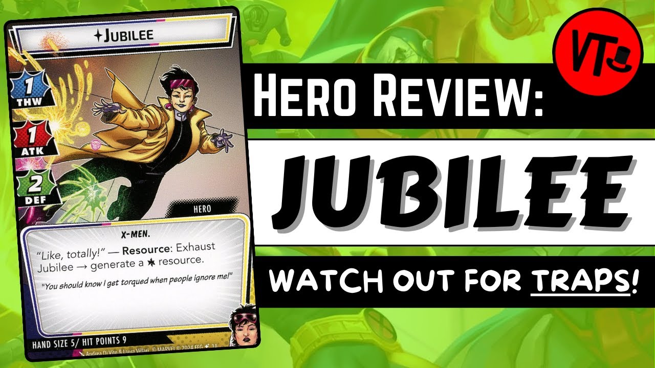 Marvel Champions: Jubilee Hero Review - YouTube