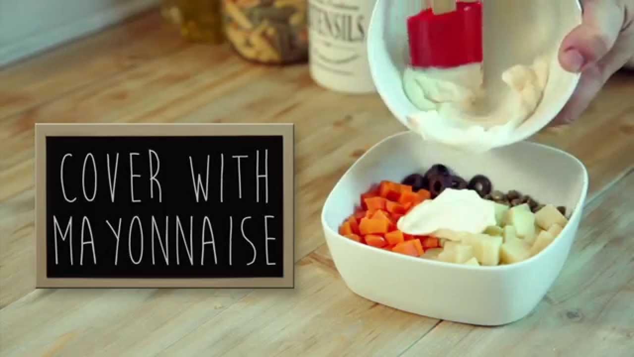 Recipe: Russian Salad with Isabel Tuna - YouTube