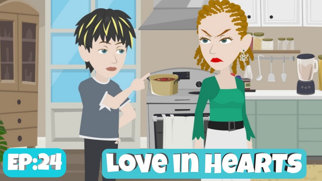 Love in Hearts 💕 Part 24 | English story | English Speaking Story ...