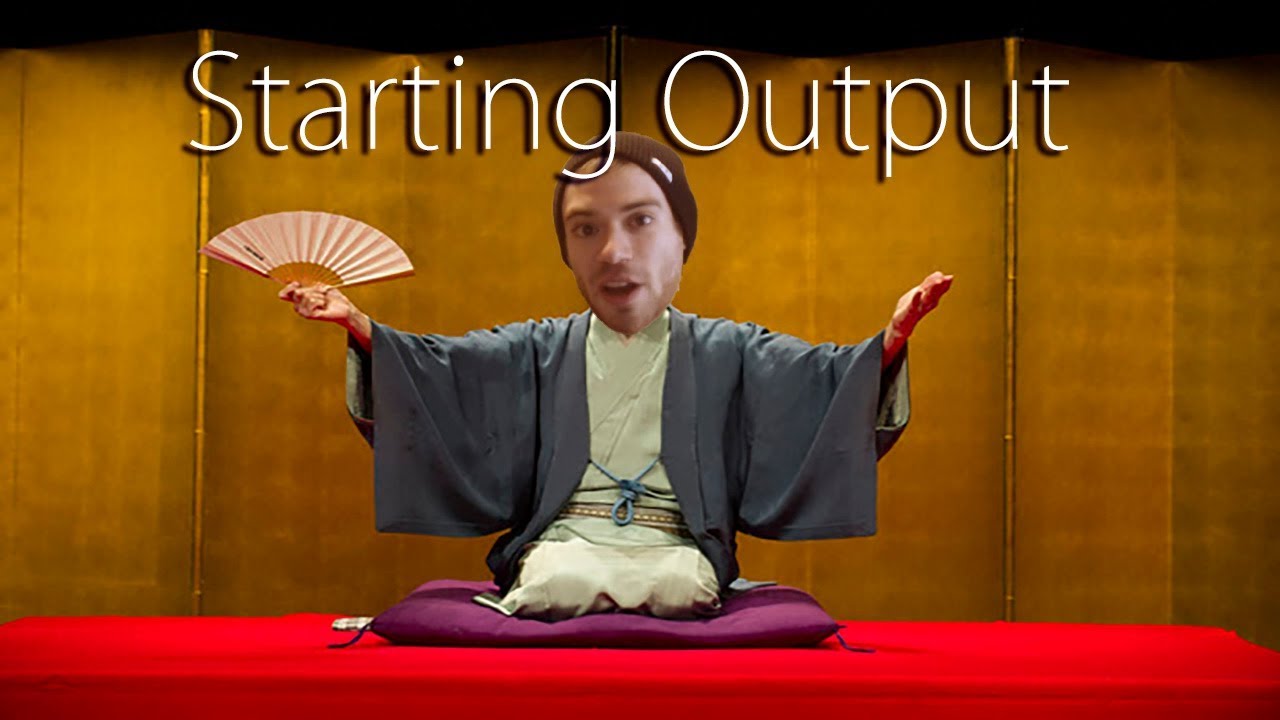 Matt vs Japan's Guide to Starting Output - YouTube