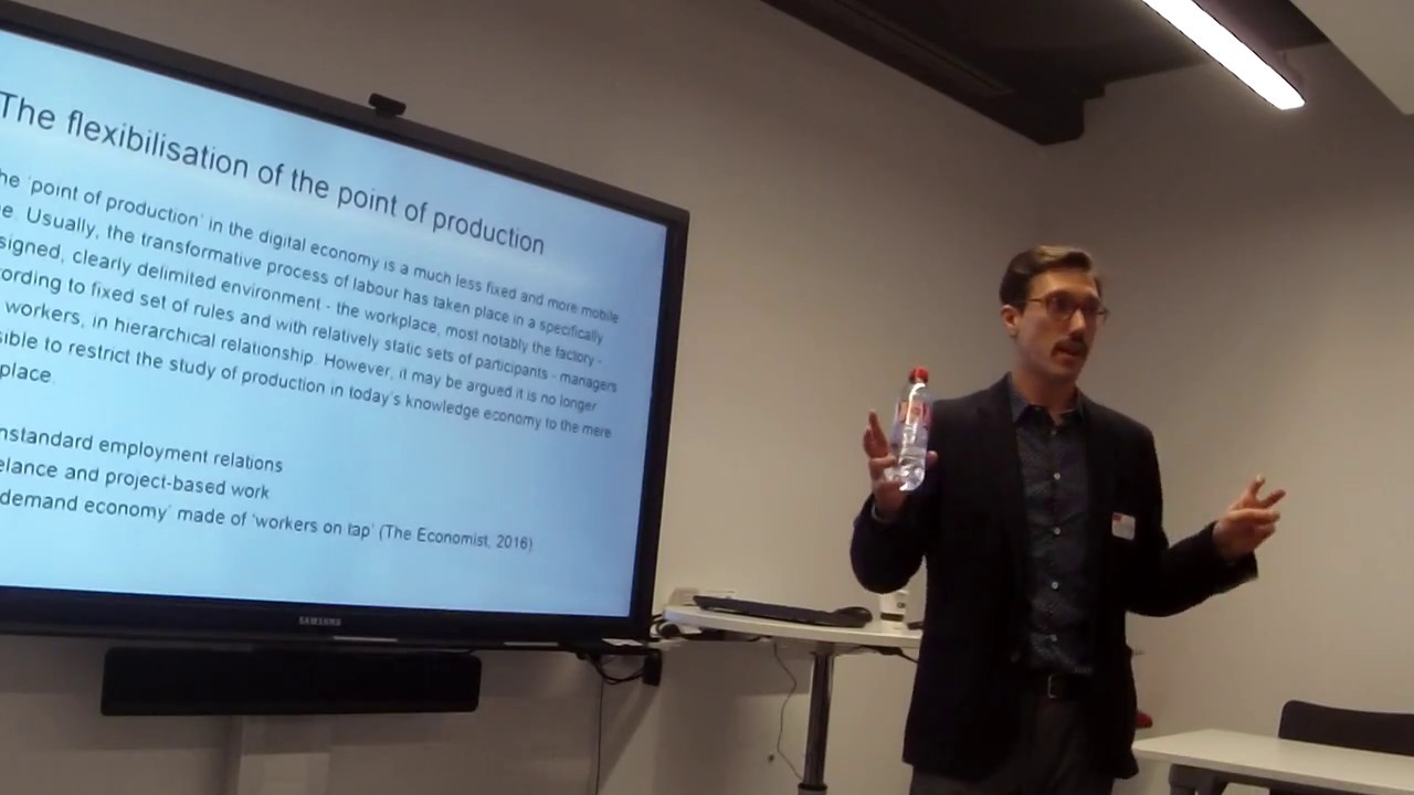 Alessandro Gandini on "Labour process and digital labour" - PART 1 ...