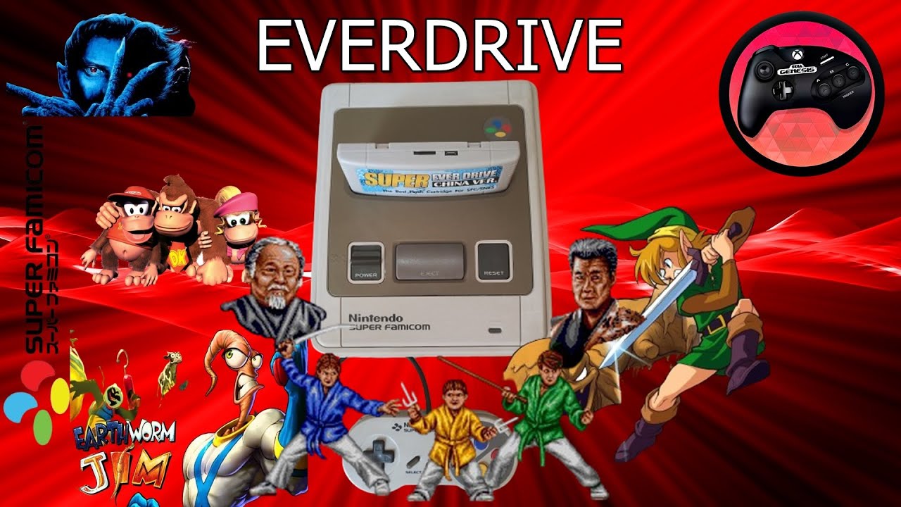 SUPER FAMICOM #EVERDRIVE UMA PEQUENA LIVE - YouTube