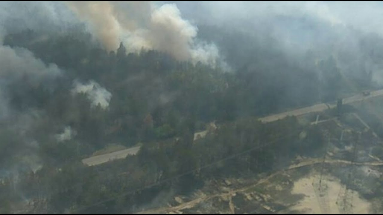 Large Fire Ravages Chernobyl Zone, Tons of Water Poured by Aircraft ...
