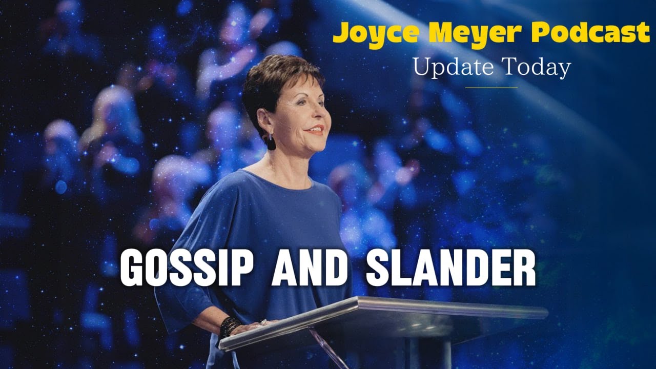 Joyce Meyer 2025 - Gossip and Slander - FULL SERMON | Joyce Meyer Live Today 04/23/25 - YouTube