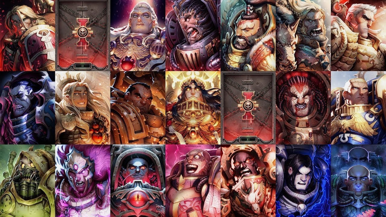First Founding Primarchs: Quick Overview of Their Special Abilities ...
