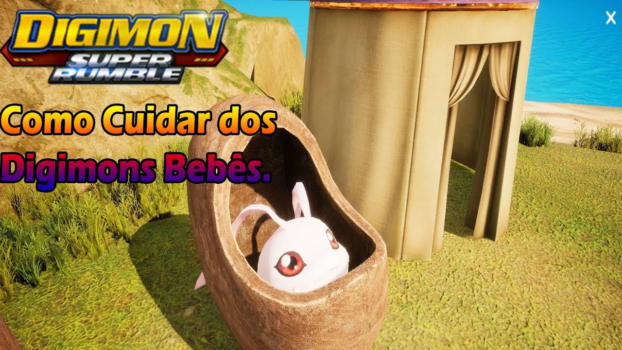 Digimon Super Rumble - Guia de como Cuidar de Digimons Bebês. - YouTube