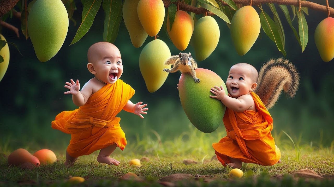 Little monk so cute funny 🤣🤣//little monk so cute moment 🥰😘☘️🌾🌷🌻#cute # ...