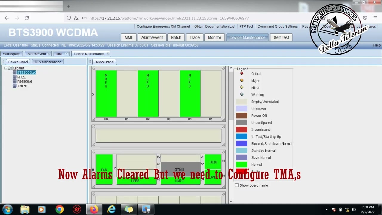 How Clear ALD Maintenance Link Failure Alarm at Huawei BTS3900 OR ...