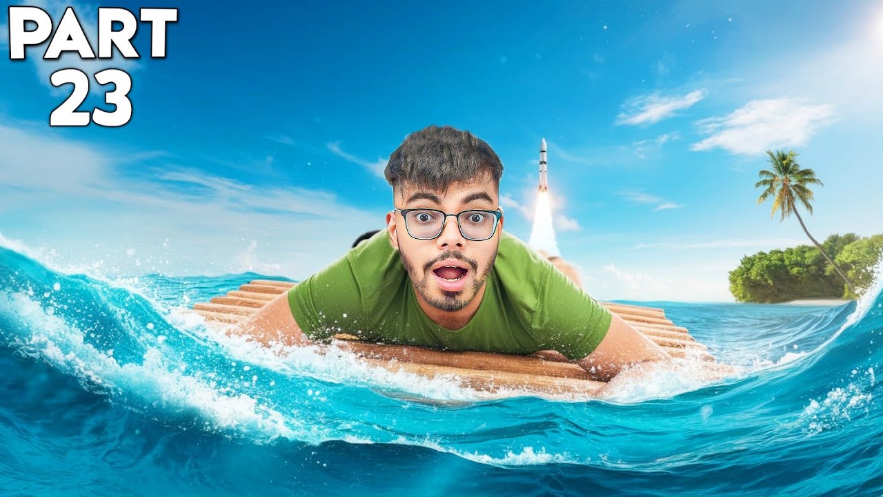 I Launched A Rocket Ship in The Ocean - Raft Part 23 - YouTube