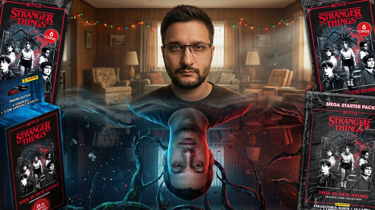 GIGA PANINI STRANGER THINGS BONTÁS😨 - YouTube