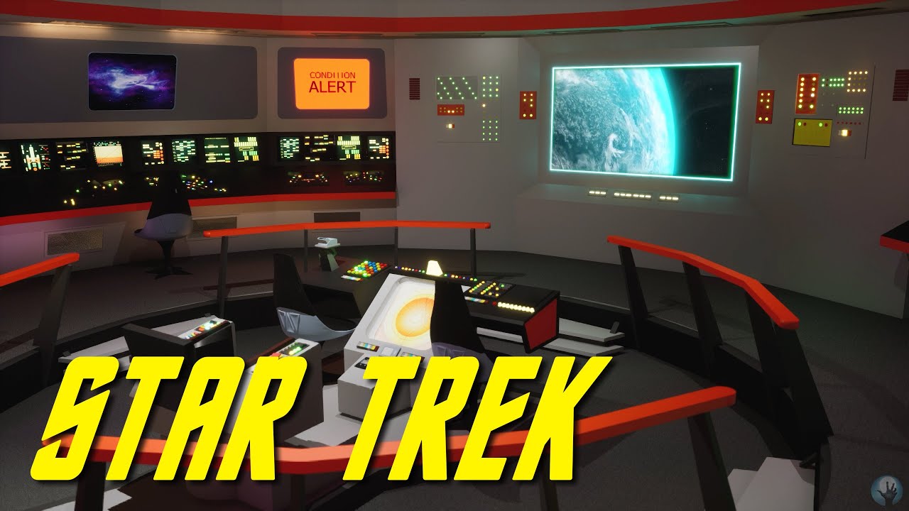 Star Trek TOS Bridge | Unreal Engine 5 | AMBIENCE - YouTube