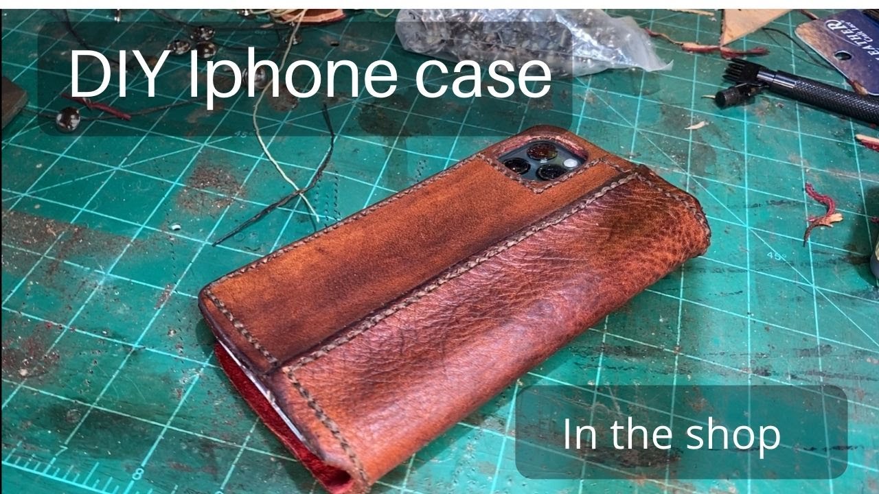 Making an Iphone case in the shop - YouTube
