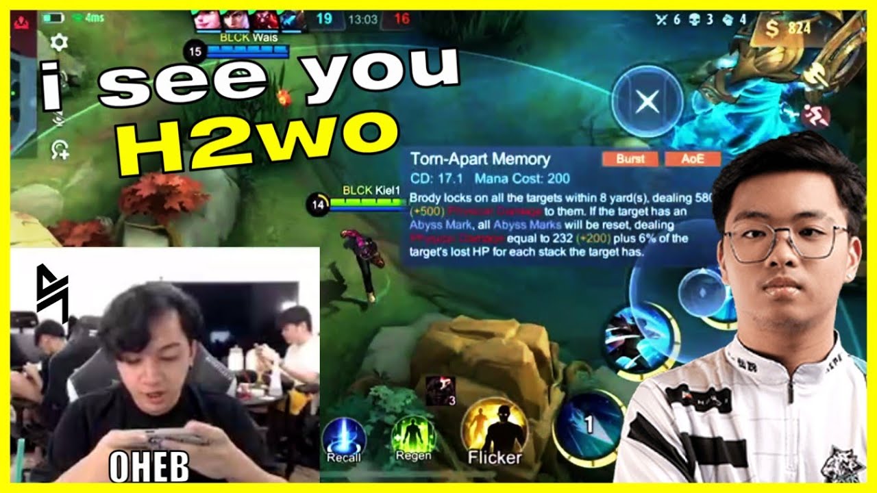 H2wo tries to Deep Flank on 5man Blacklist International - YouTube