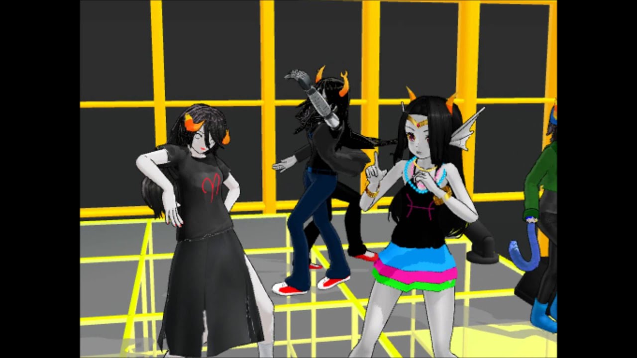 [MMD] Maji Love 1000% (homestuck version) - YouTube
