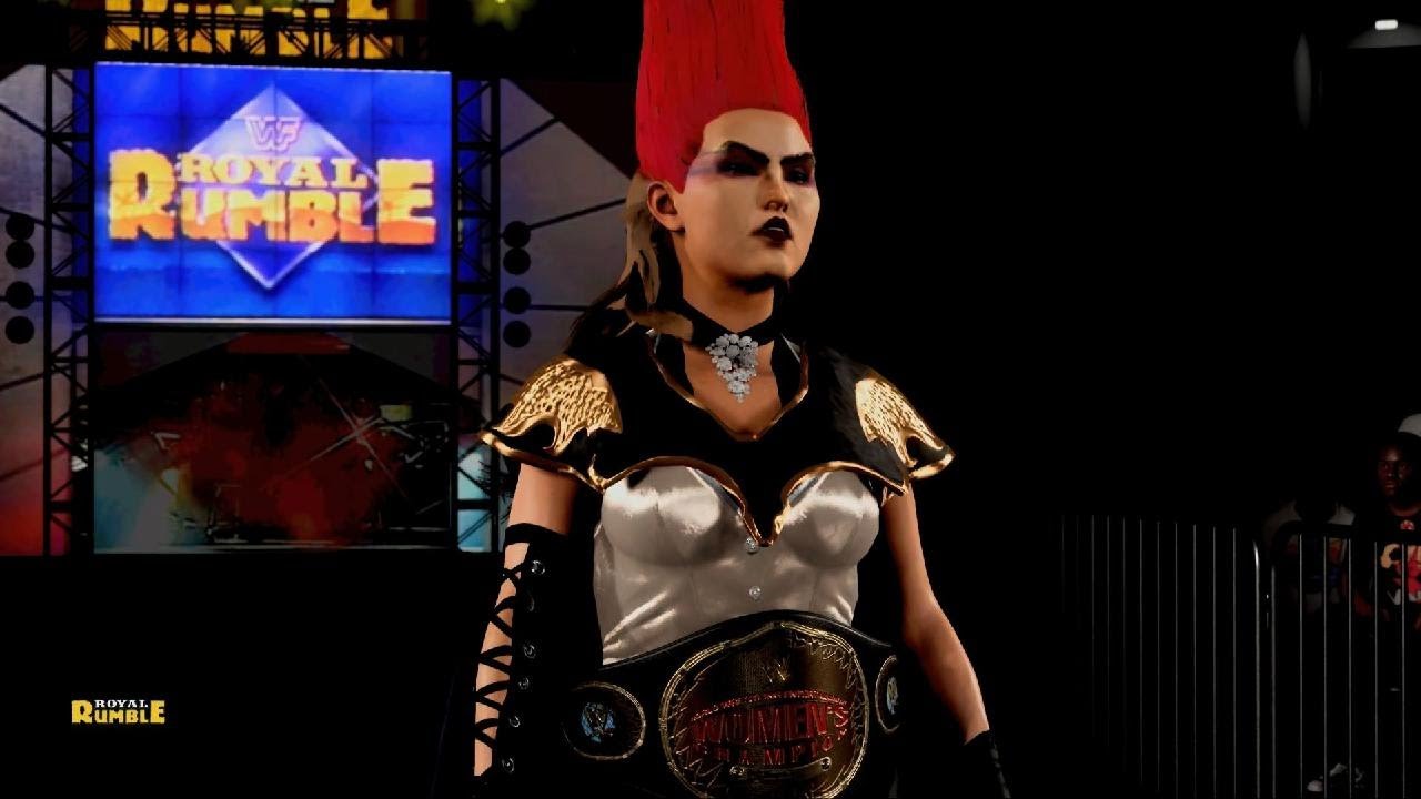 Royal Rumble 95 Womens Champion Bull Nakono vs Leilani Kai - YouTube