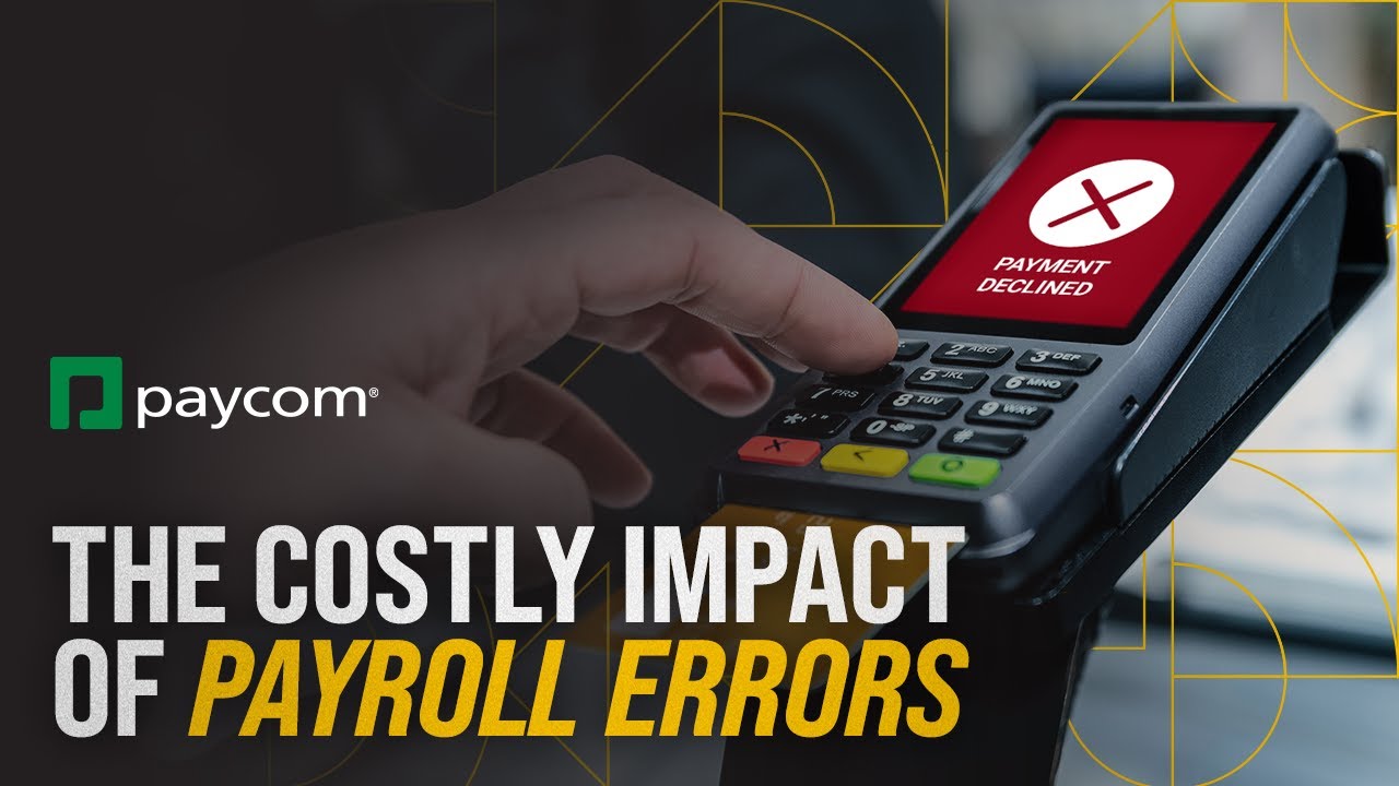 The Consequences of Payroll Errors: What Would You Have to Give Up ...