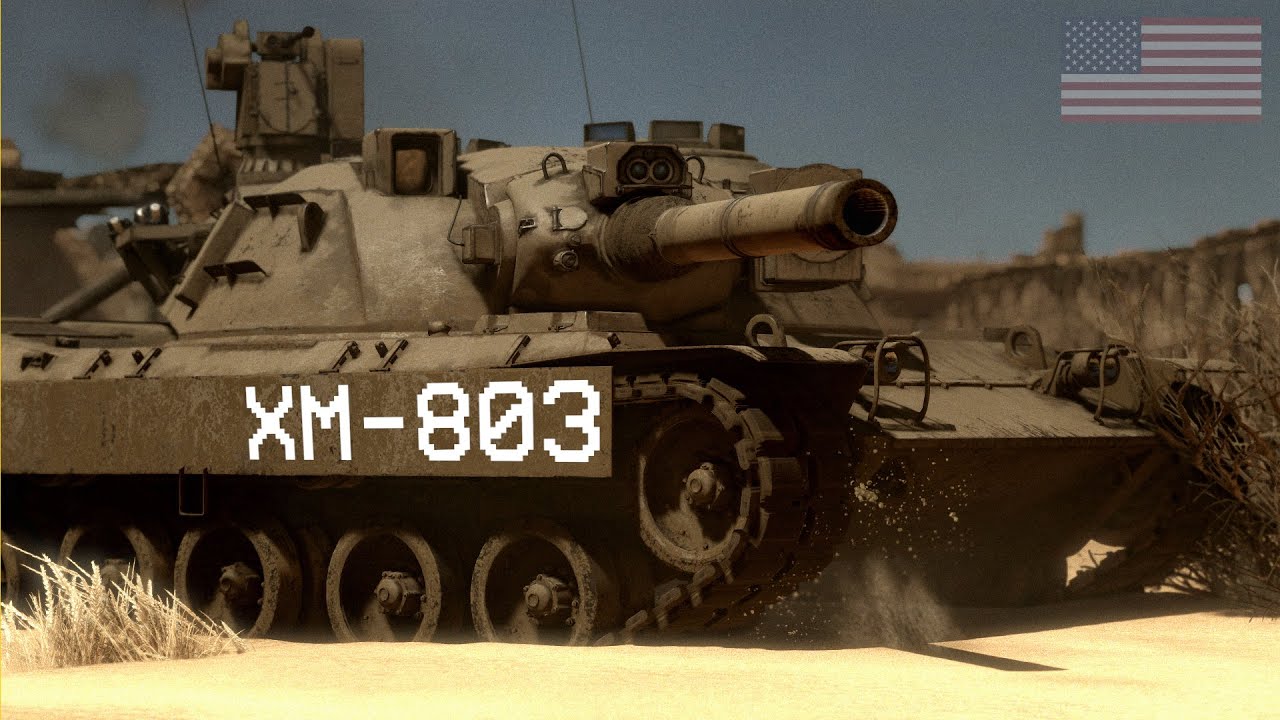 HUNTING in the DESERT 🏜 || XM-803 & A4B (War Thunder) - YouTube