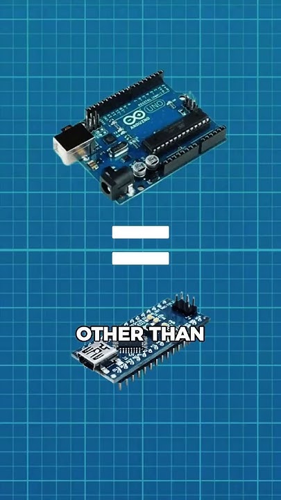 Arduino UNO VS Arduino NANO - YouTube