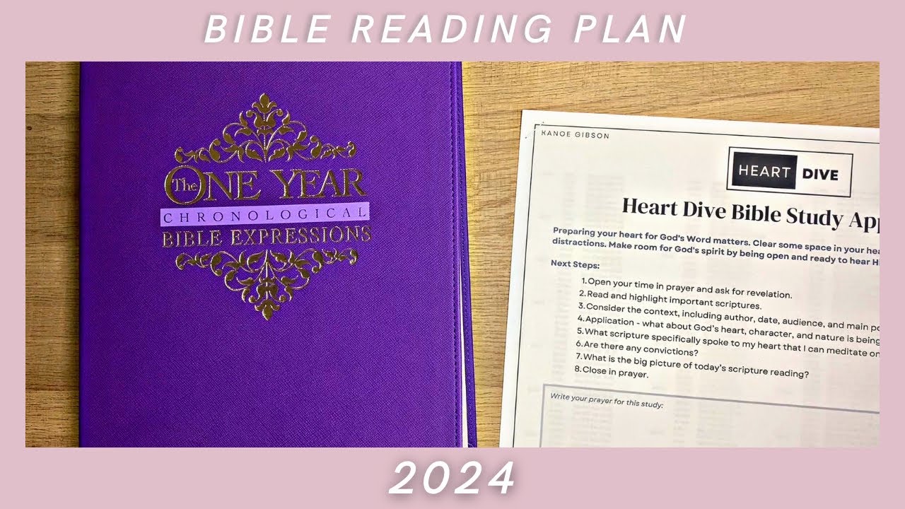 Bible Reading Plan 2024 #bible #biblejournaling #biblestudy #planning ...