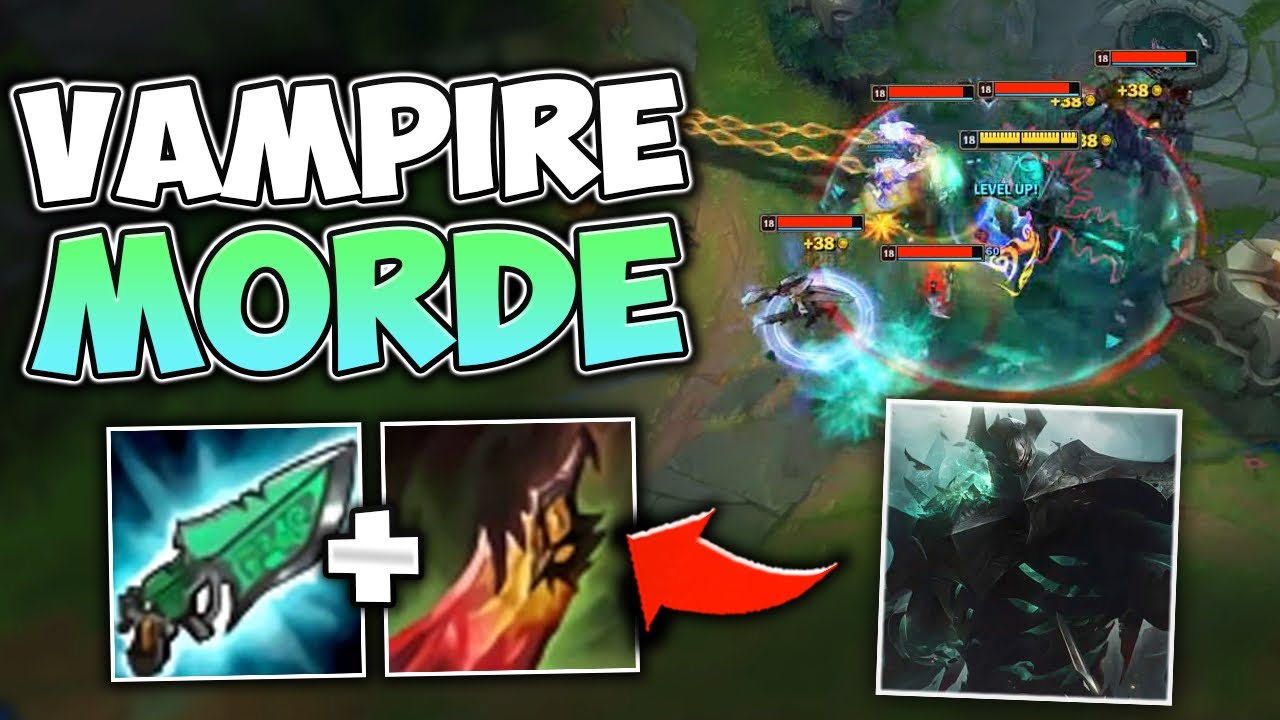 TANK THE WHOLE TEAM AND HEAL TO FULL! VAMPIRE MORDEKAISER IS BUSTED ...