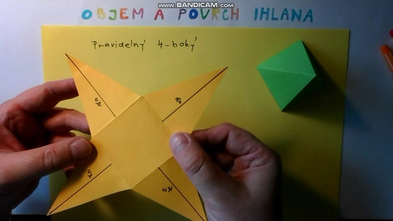 Objem a povrch ihlana - YouTube