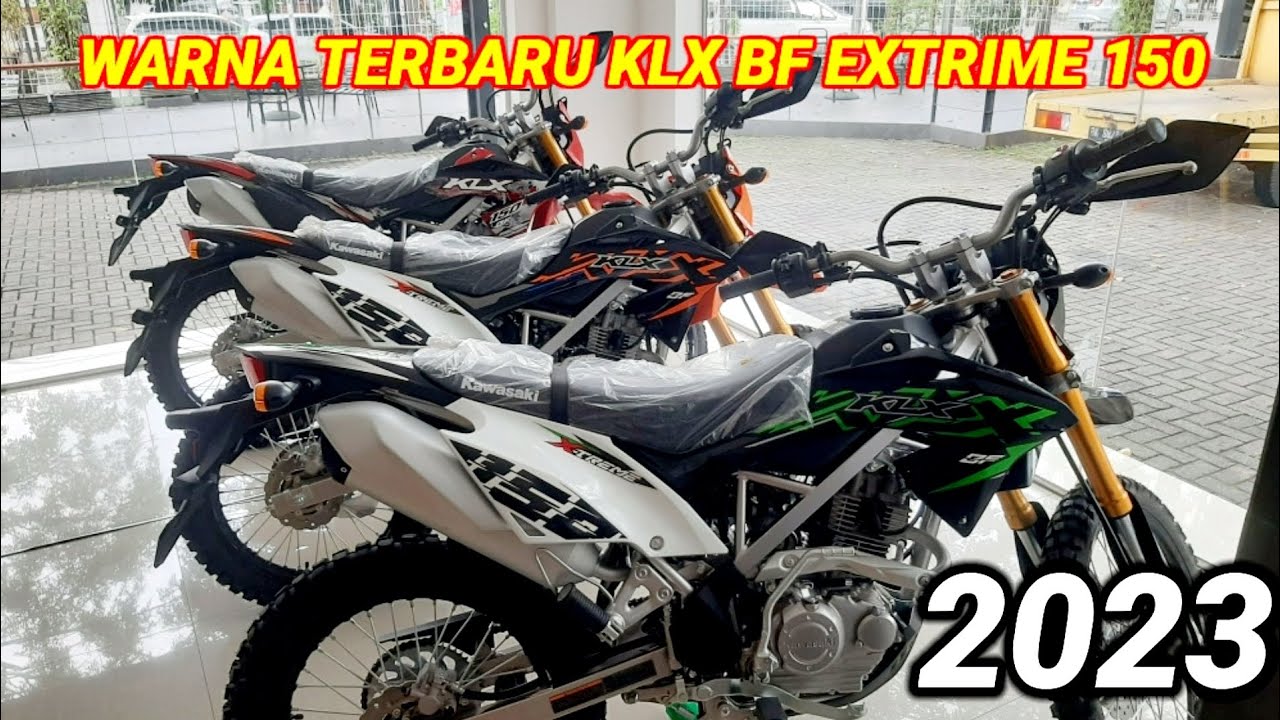 NEW COLOR KLX BF EXTRIME 150 2023 - YouTube