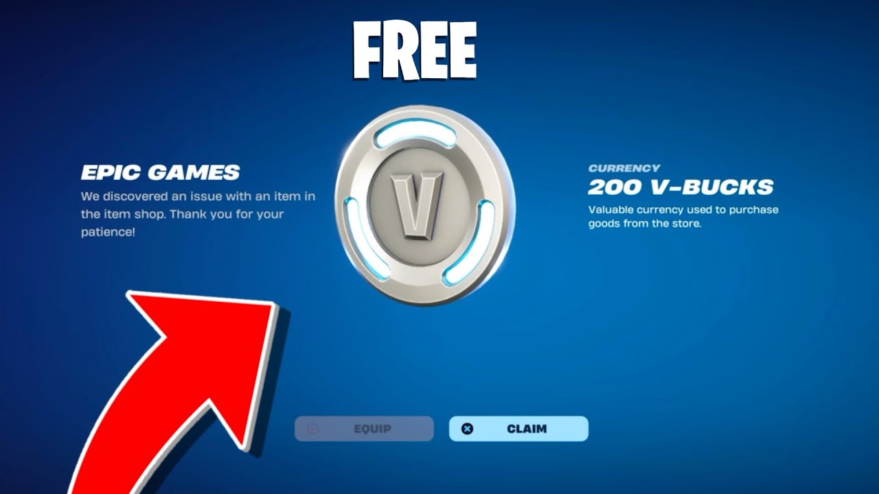 Why are Fortnite Players Getting *FREE* VBUCKS? - YouTube
