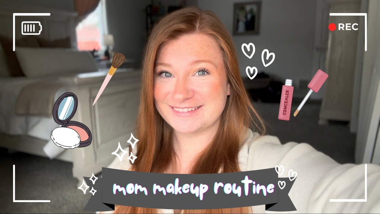 mom makeup routine | stay at home mom - YouTube