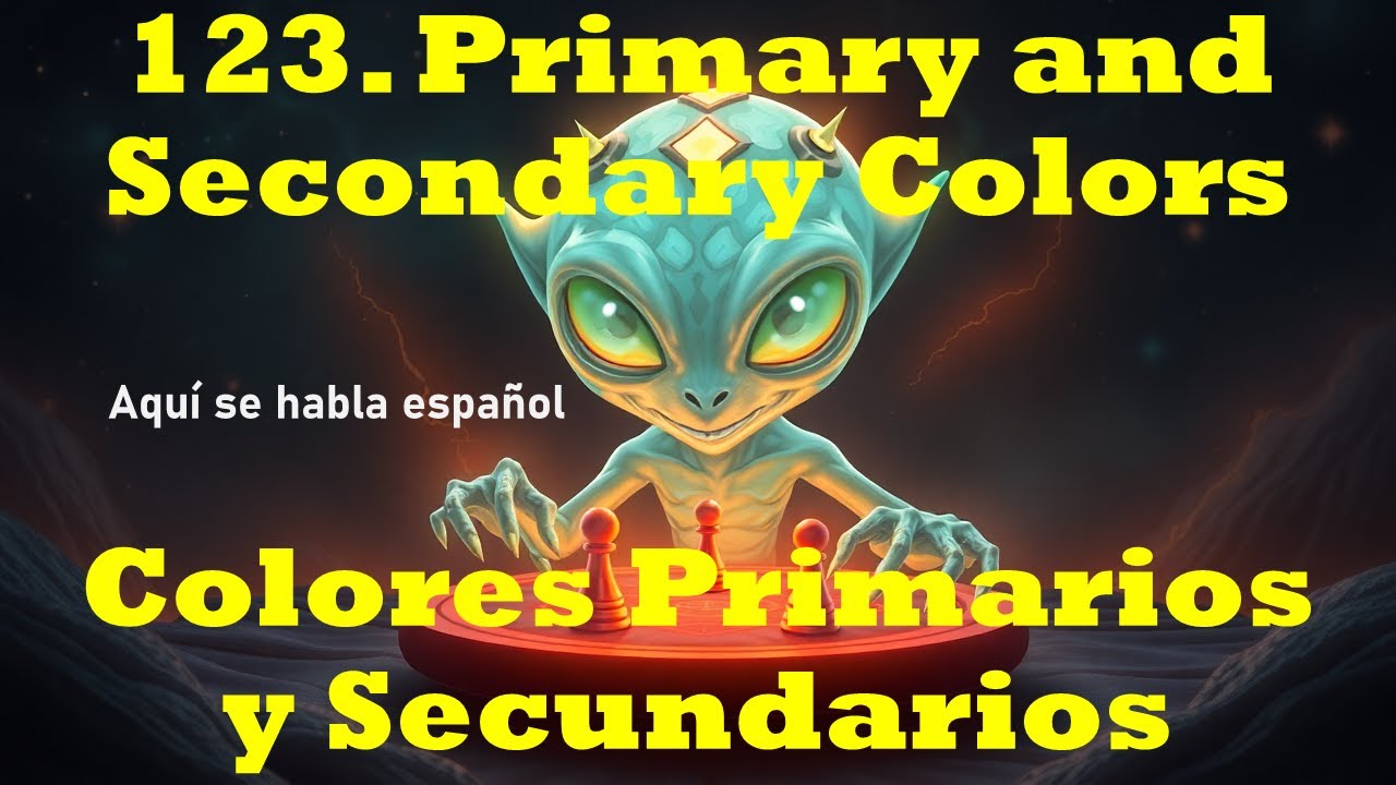 123. Primary and Secondary Colors - Colores Primarios y Secundarios ...