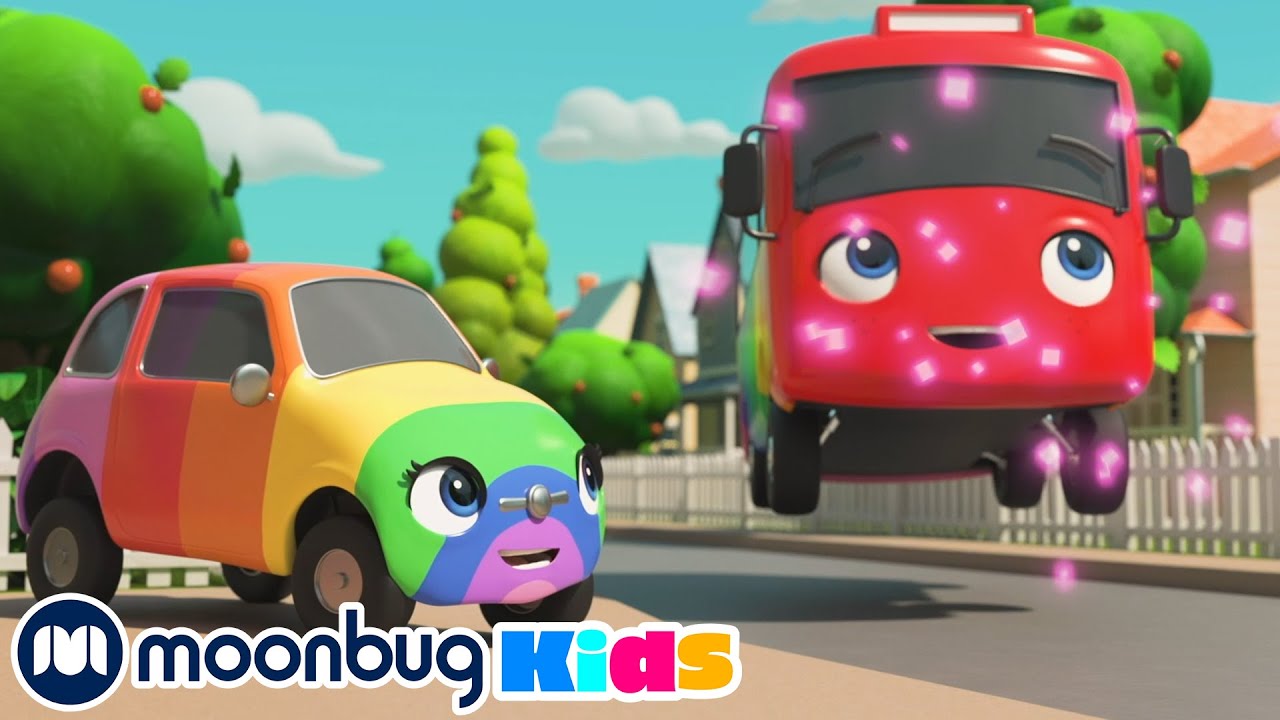 Buster Magic Rainbow Color SONG! | NEW | Buster's Nursery Rhymes & Kids ...