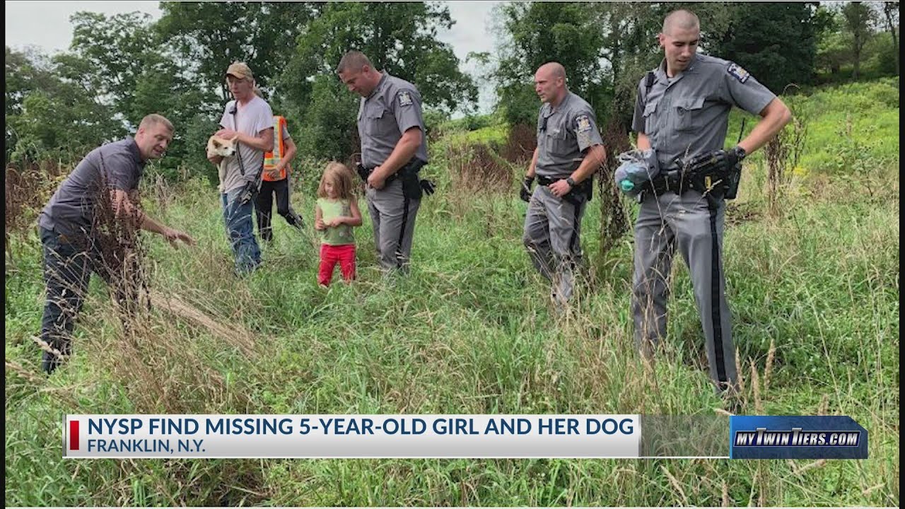 State Police find missing girl, dog - YouTube
