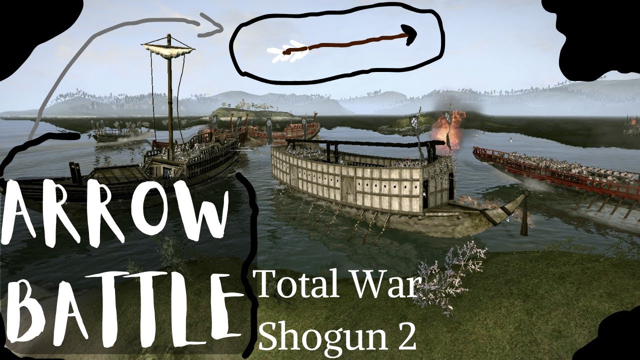 Raining Arrows Down Upon Medieval Ships - YouTube