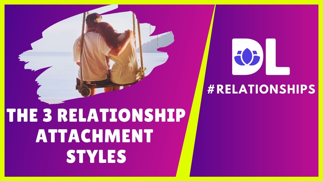 👩‍ ️‍👨What Are the 3 Relationship Attachment Styles? | Love and ...