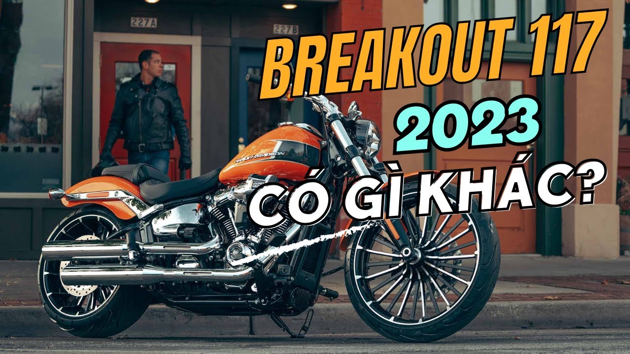 [Lộc Ma Bo] Xe pkl motor Harley Breakout 117 2023 có gì khác? - YouTube