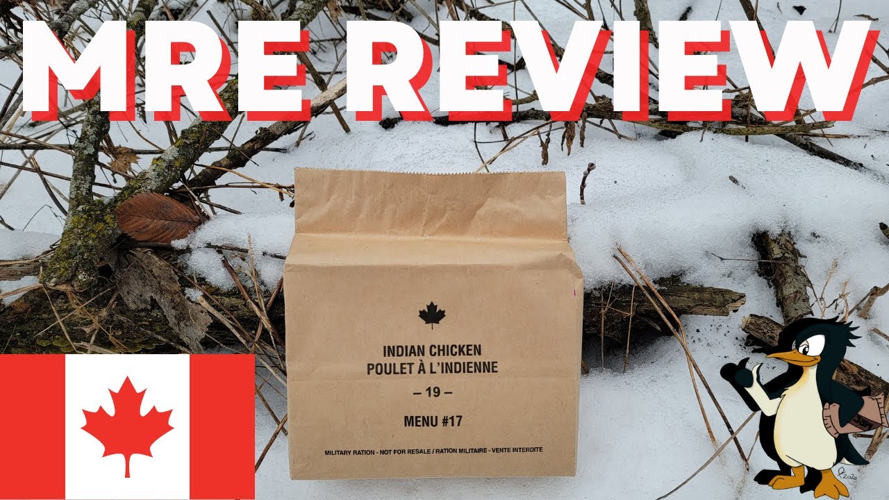 MRE Review Canadian IMP Menu 17 Indian Chicken from 2019 - YouTube