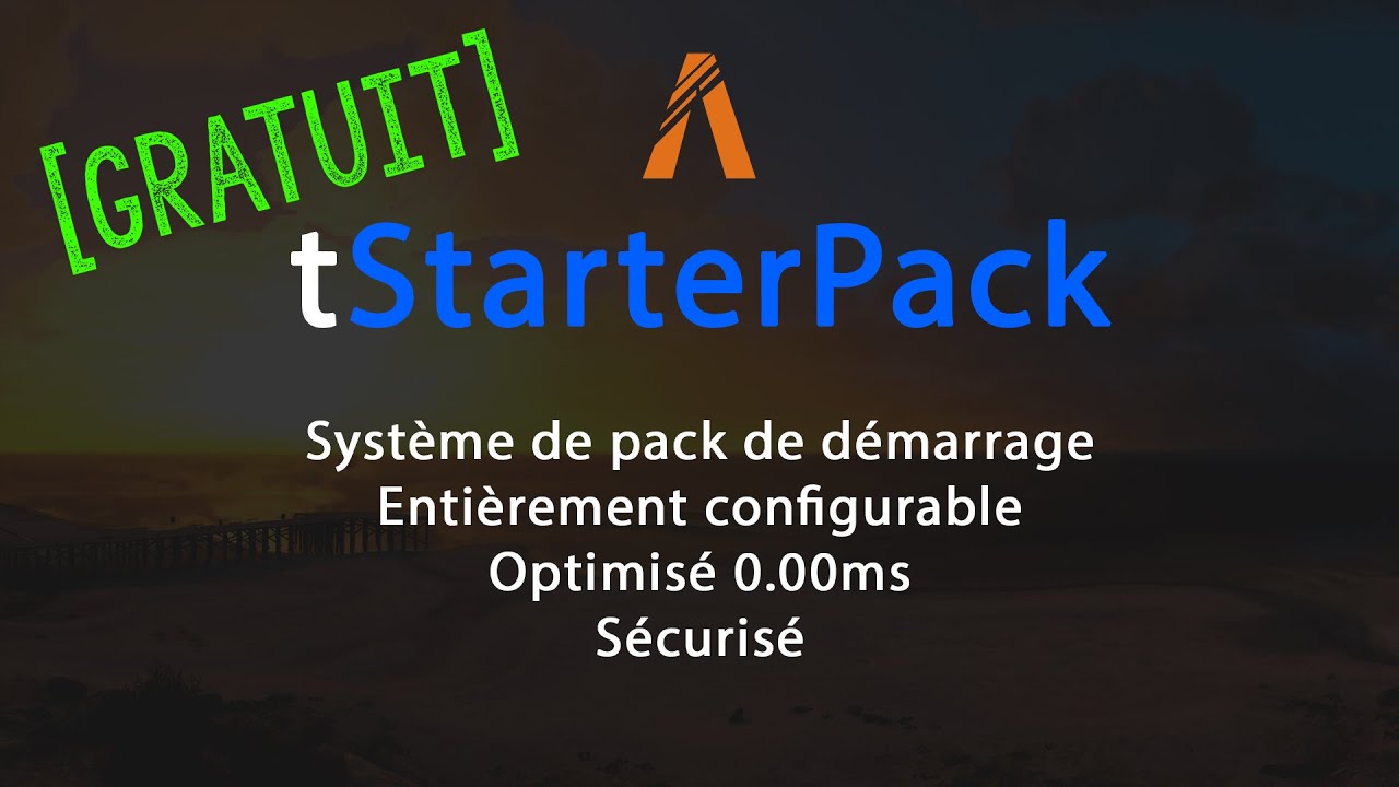 [FREE] tStarterPack - Script FiveM ESX 0.00ms by TrapZed#1725 - YouTube