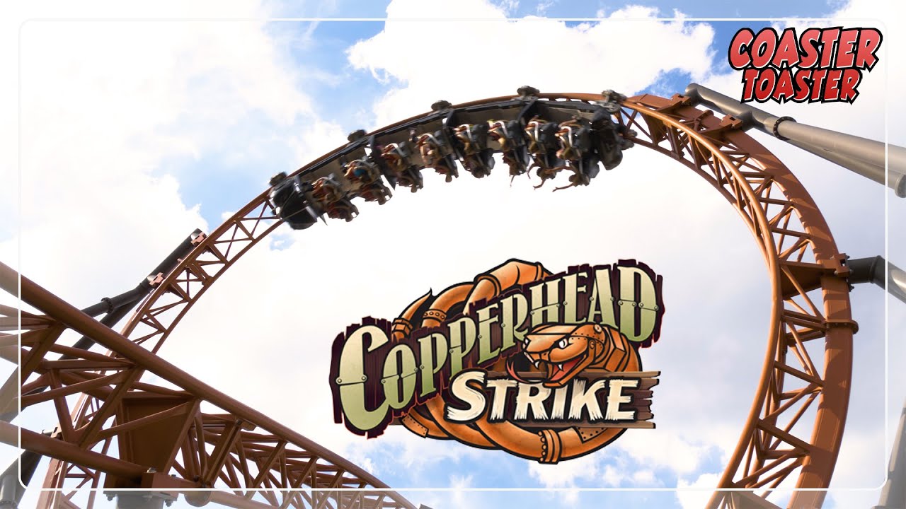 Copperhead Strike - Carowinds - Multilaunch Coaster | Mack Rides - YouTube