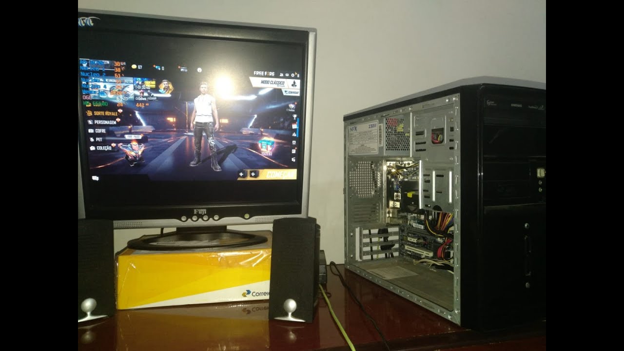 PC de pobre Free Fire 3volução Ultra sem placa de vídeo AMD A8-3870 8gb ...