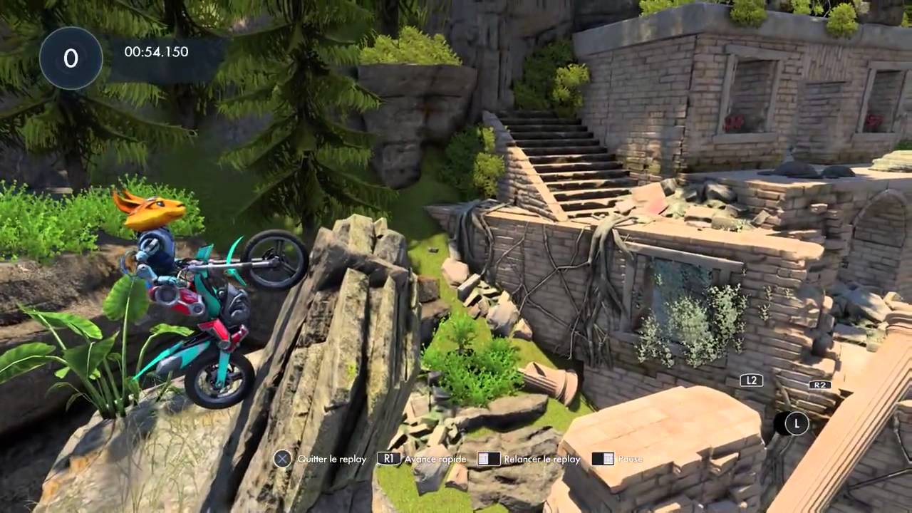 Trials Fusion™ - Durex Climb+Downhill - Ps4 - YouTube