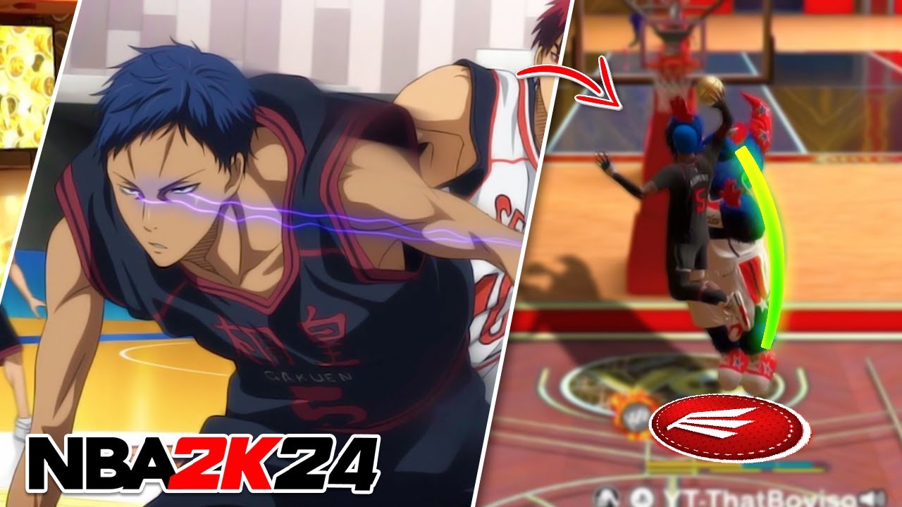 I Took My Aomine Daiki Build With Contact Dunks To The Stage In NBA ...