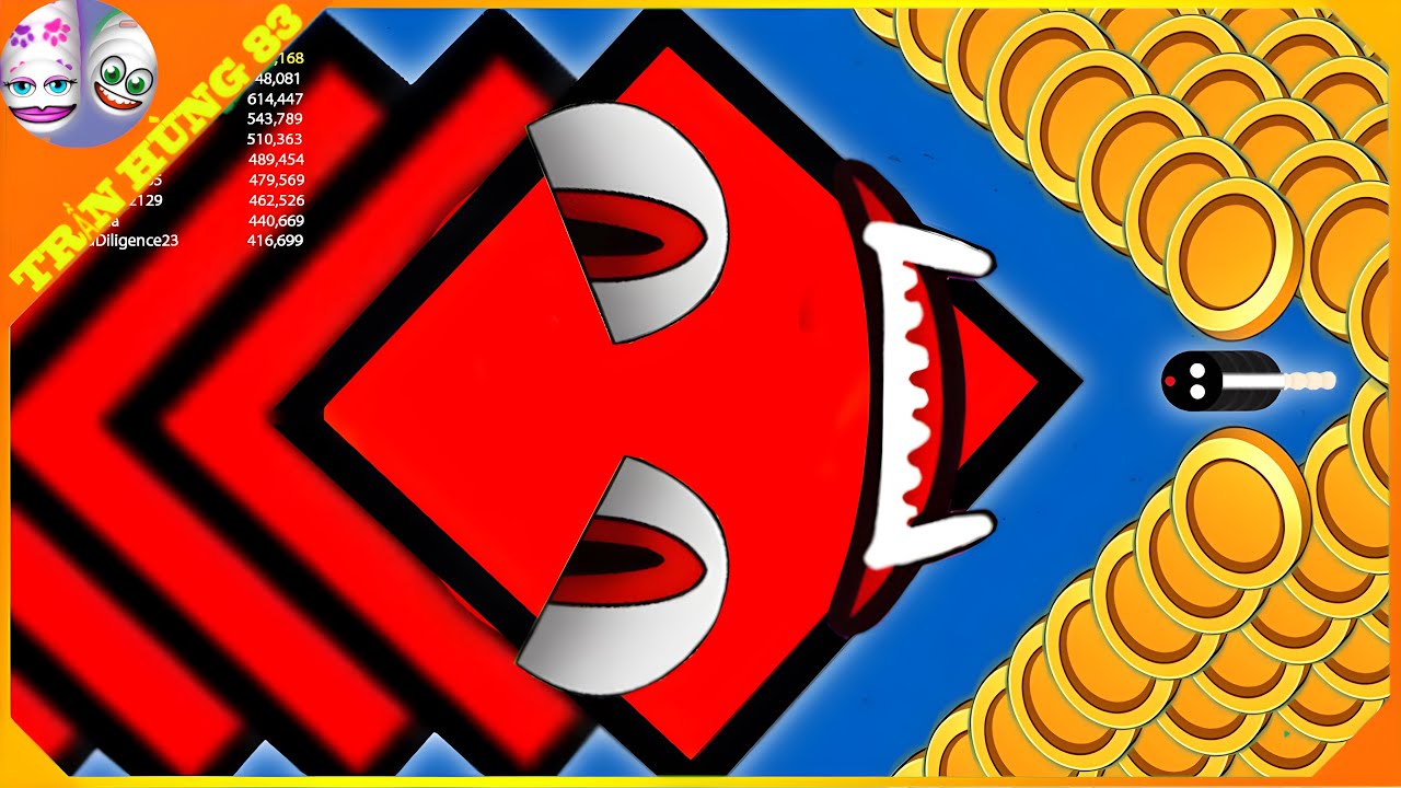 🐍WORMSZONE.IO | GIANT SLITHER SNAKE TOP 01 / Epic Worms Zone Best ...