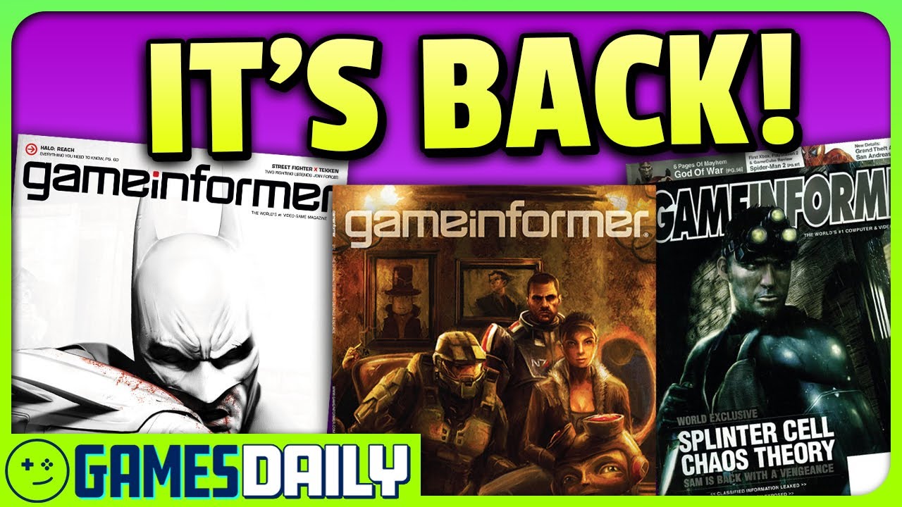 Is Game Informer Back?! - Kinda Funny Games Daily 03.19.25 (Ad-Free ...