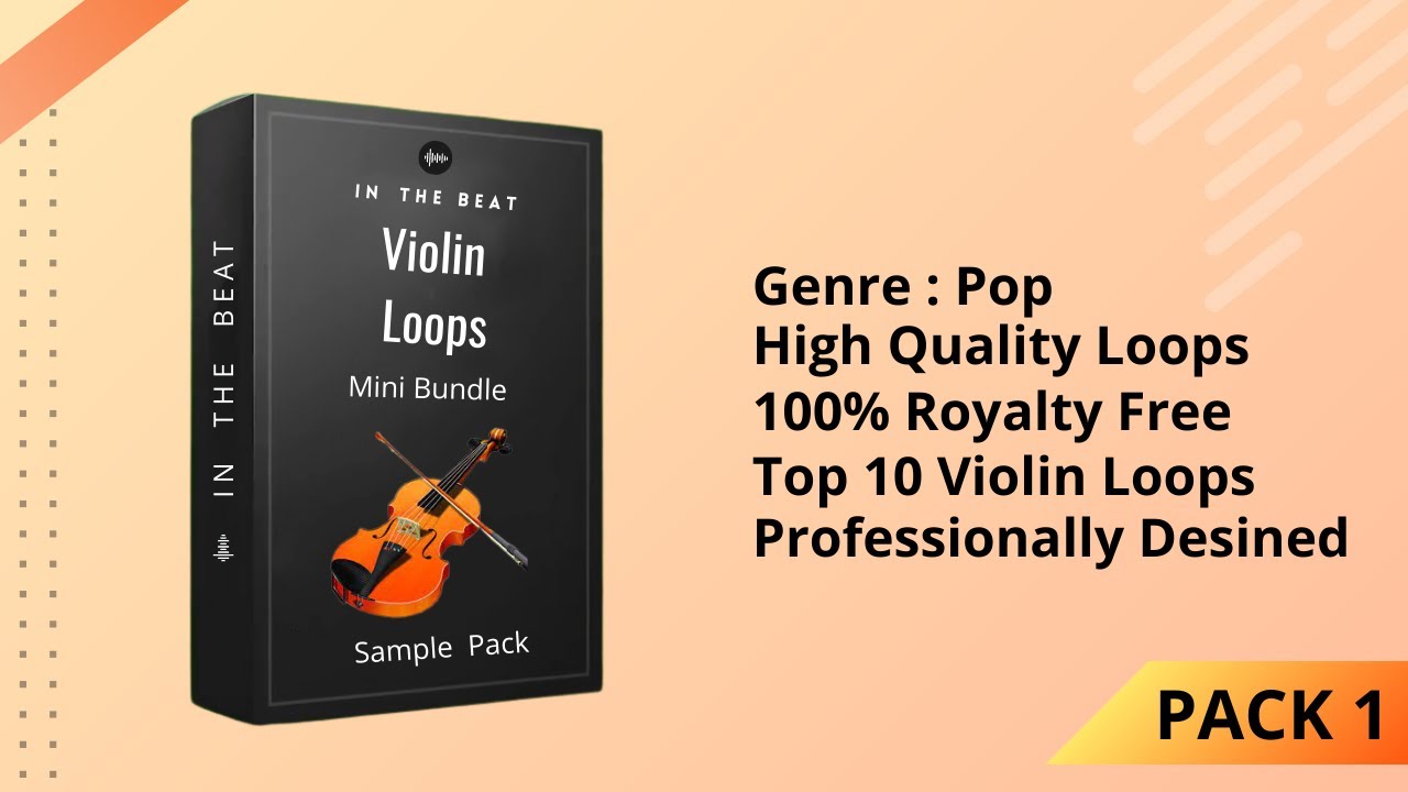 Violin Loops (Pack 1) With MIDI | 100% Royalty Free | Premium Pack | In ...