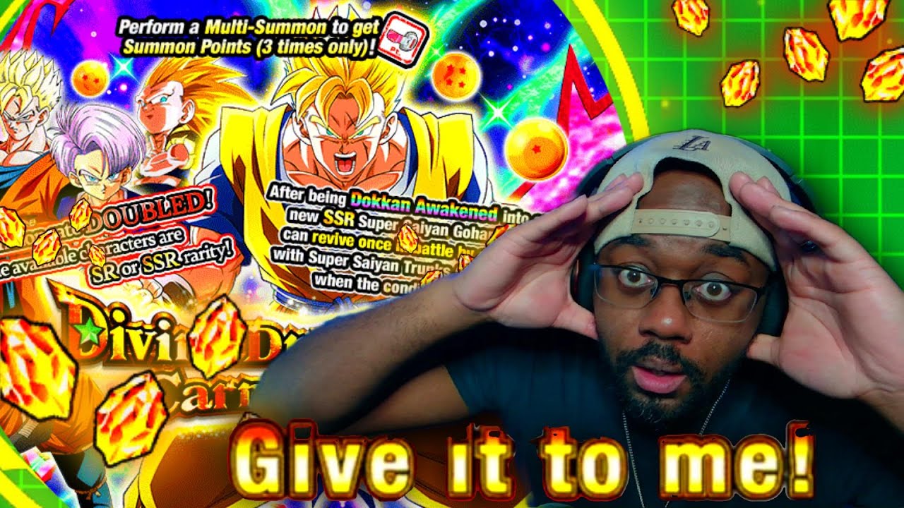 New Lr Future Gohan And Trunks Double Rates Summons Youtube 1889