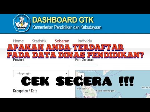 CEK DATA GURU PADA DINAS PENDIDIKAN VIA HP II DATA BASE GURU I DINAS ...