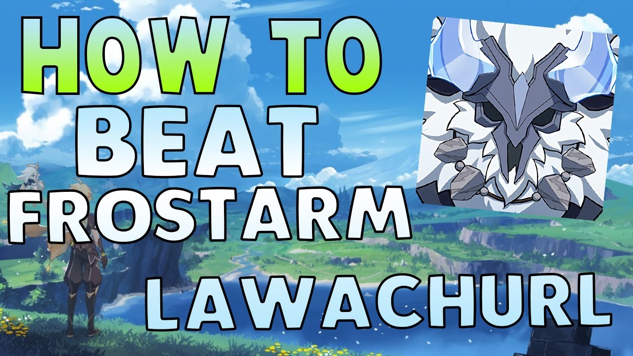 How to EASILY beat Frostarm Lawachurls in Genshin Impact - Free to Play ...