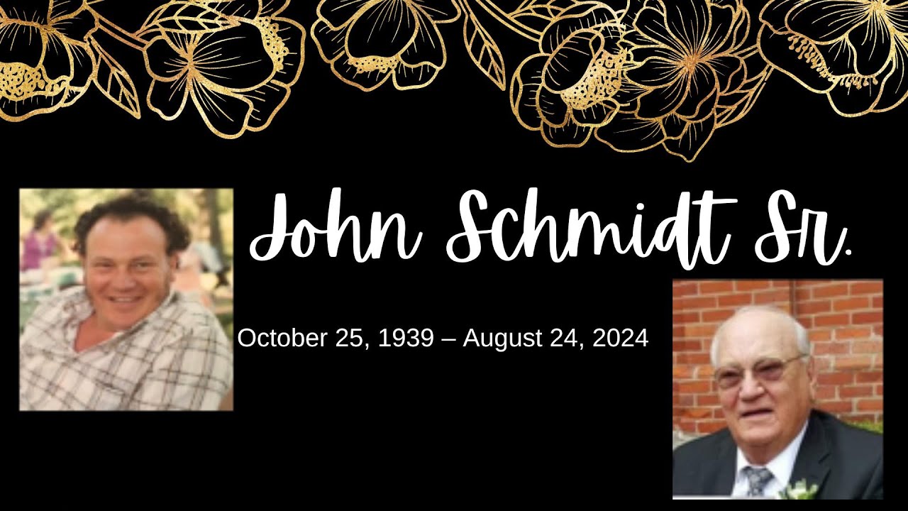 Celebration of Life - John Schmidt Sr. - YouTube