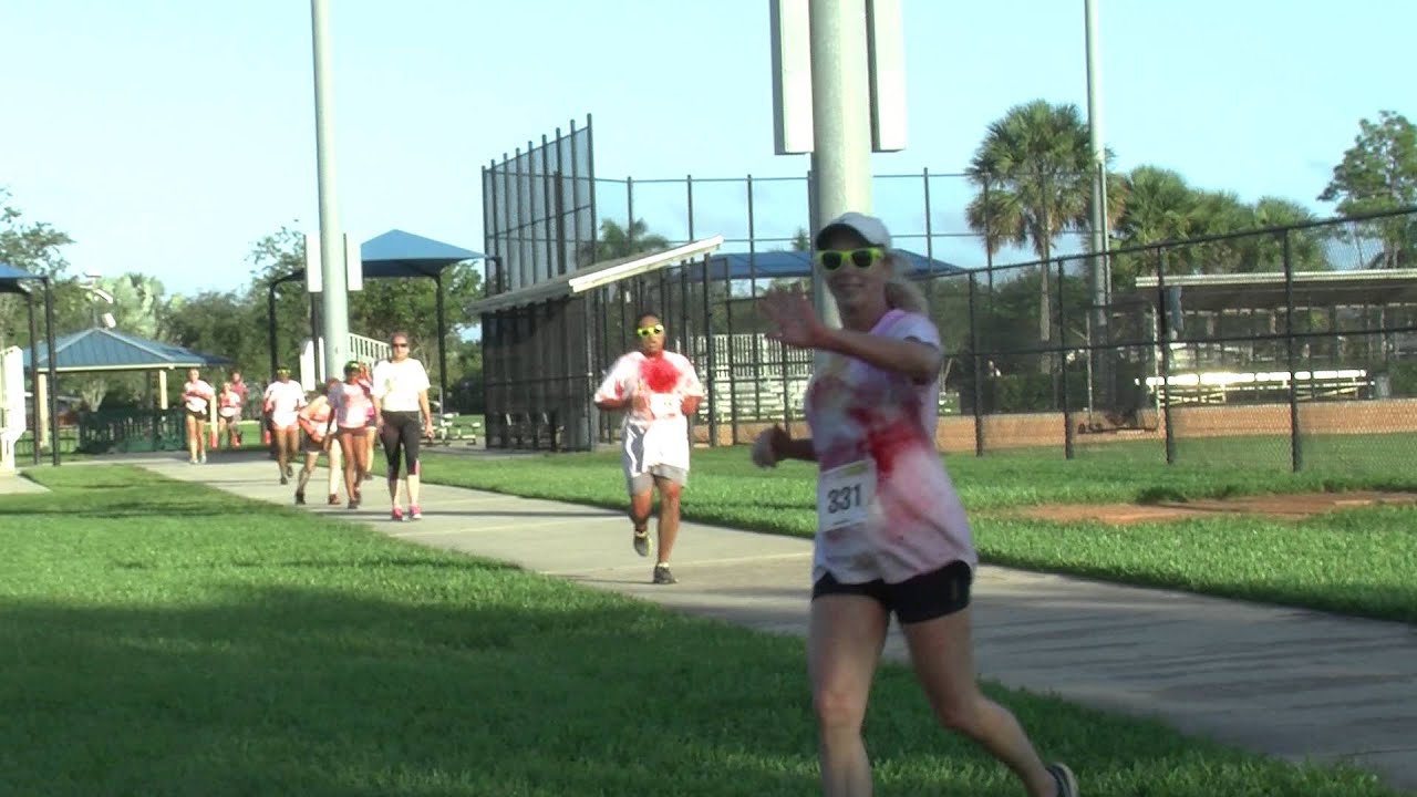 Twilight Color Run 5k- News Package - YouTube