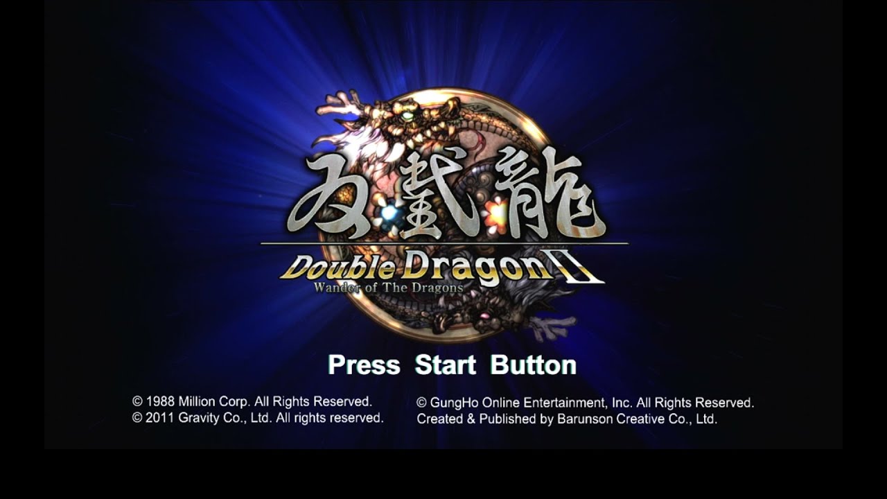 DOUBLE DRAGON II - WANDER OF THE DRAGONS [XBOX 360] - YouTube