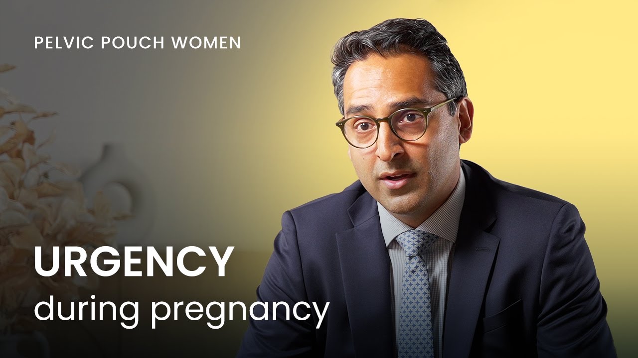 Urgency during pregnancy for women with a pelvic pouch - YouTube